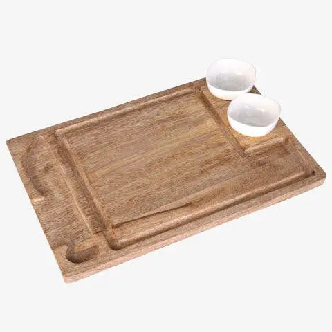 Logan Mango Wood Serving Board — Kitchen Supply Wholesale