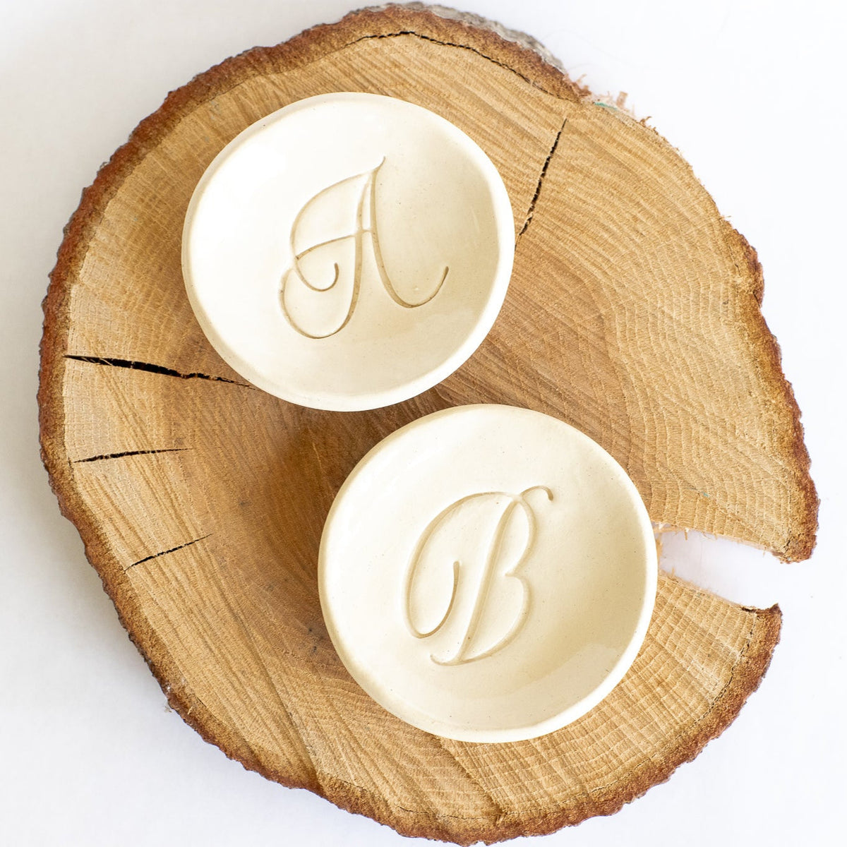 Monogram Ring Dish Without Gold — Kitchen Supply Wholesale